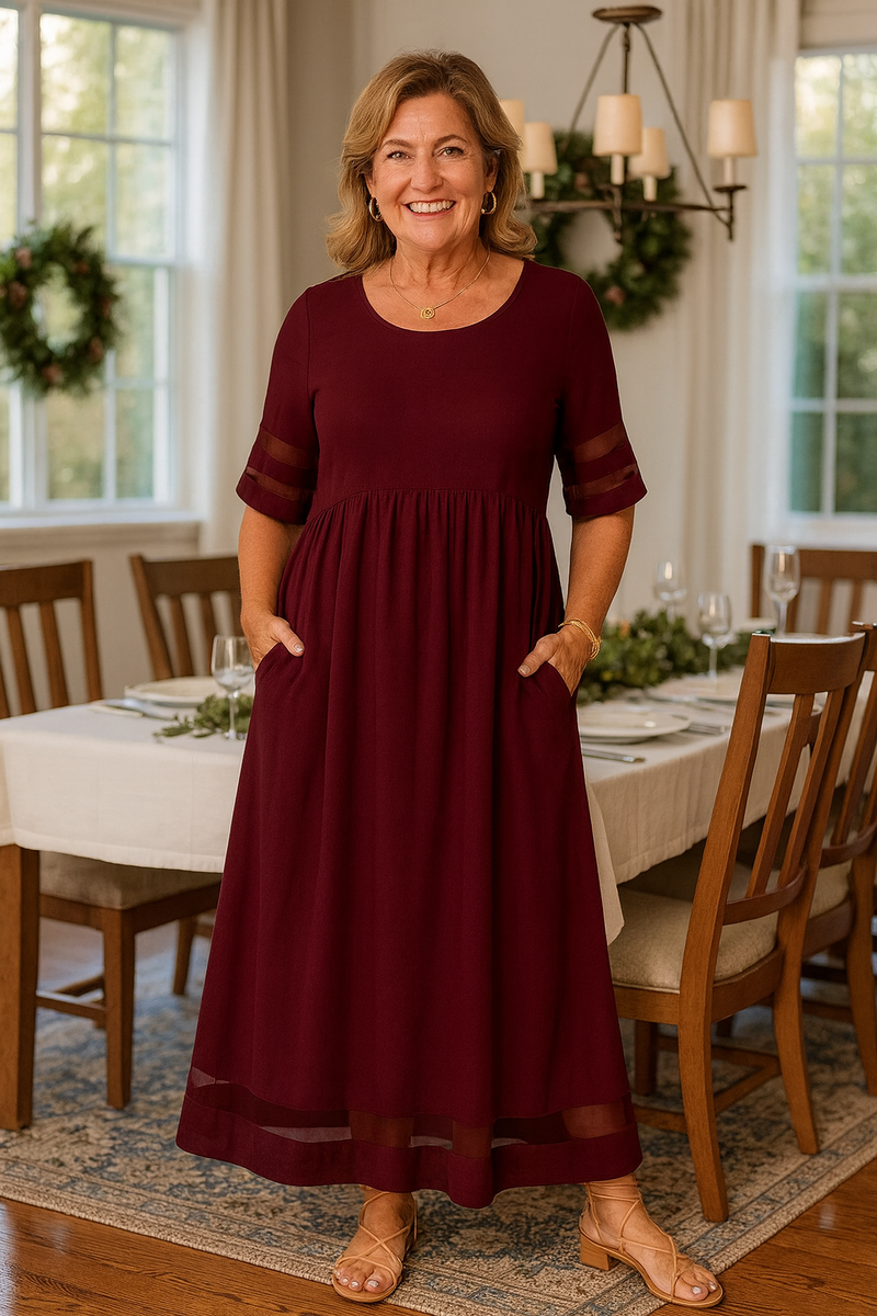 Alurea | Elegant Maxi Dress – Timeless Comfort, Effortless Confidence ...