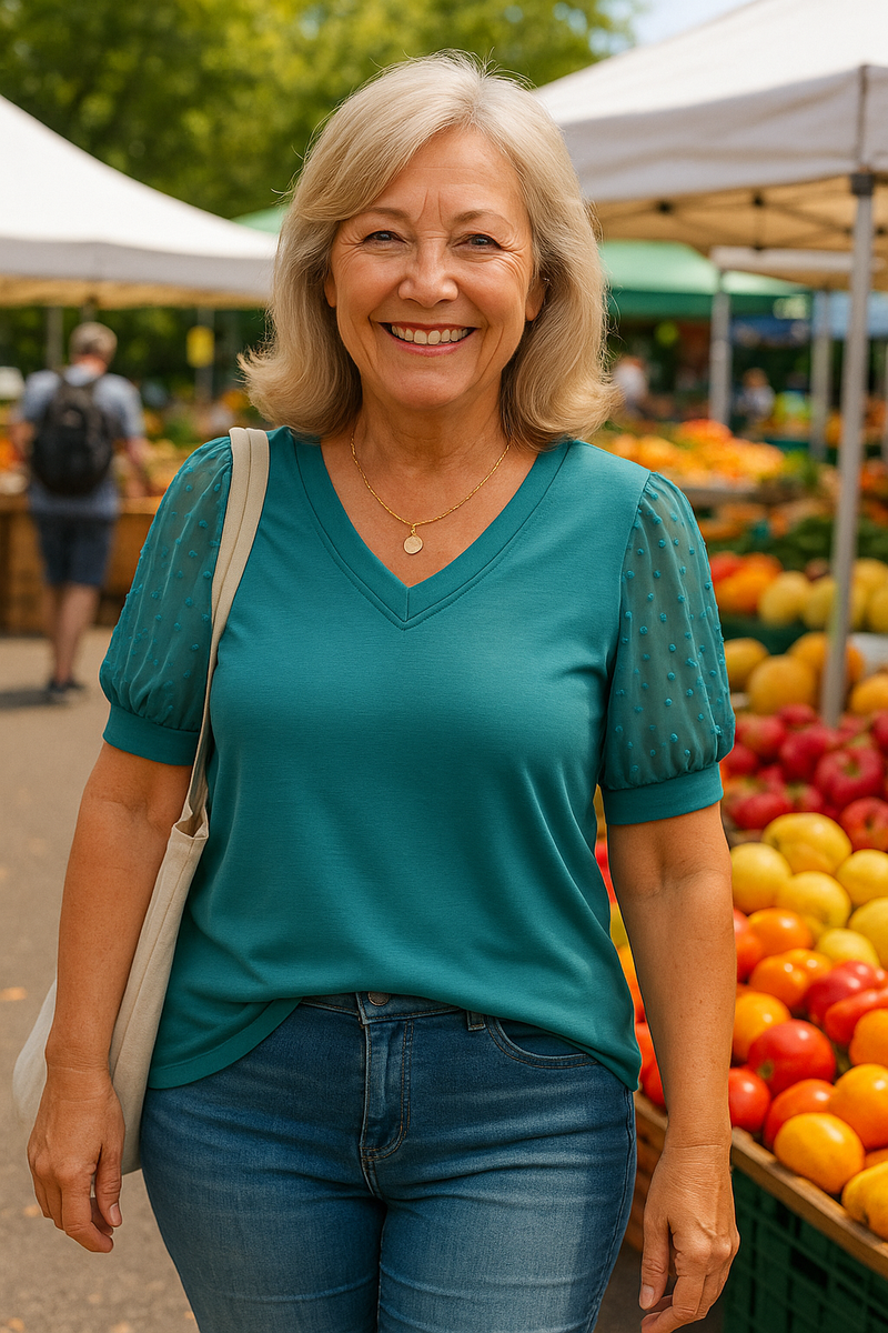 Grace | Top — Covers Arms & Tummy, Flatters Every Curve – Ella Wear